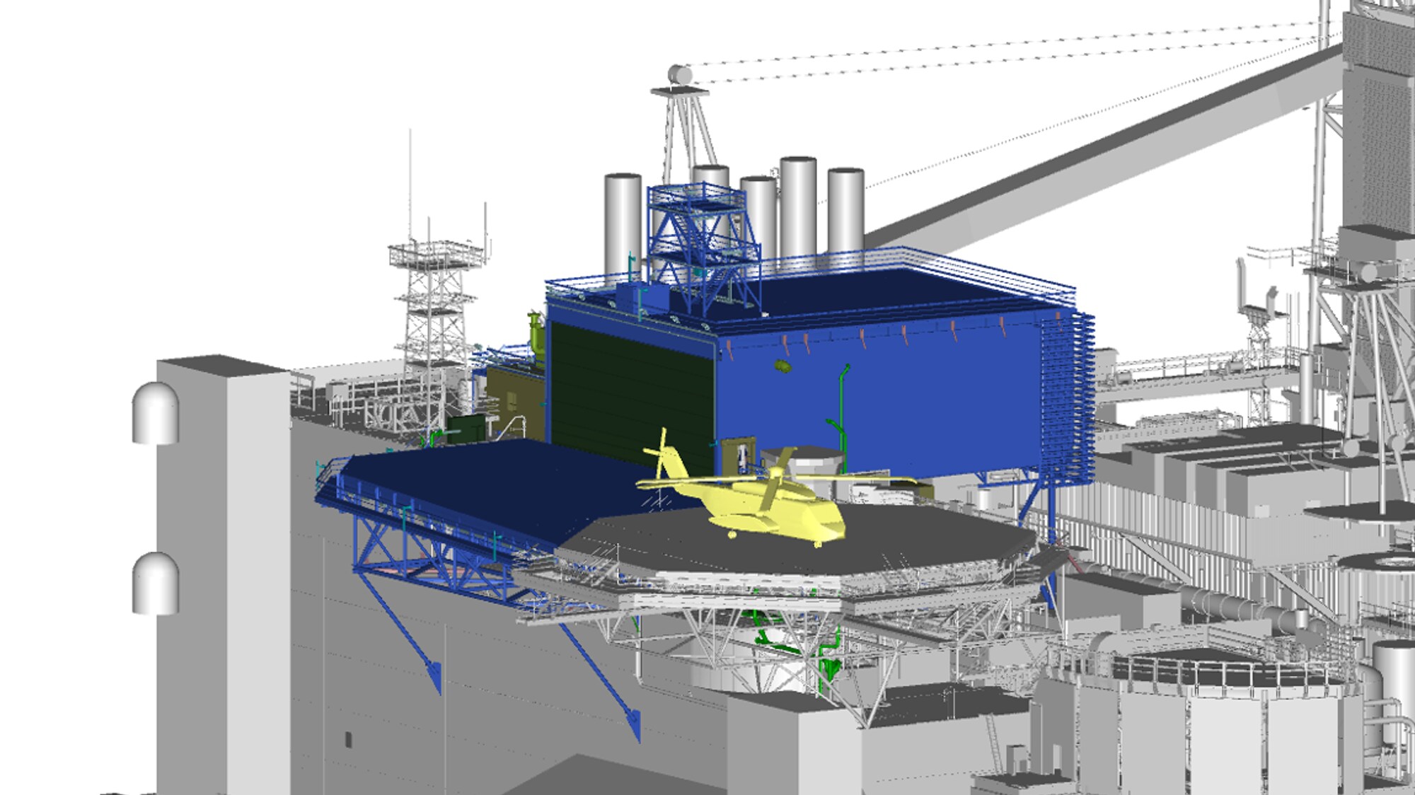 Aker Verdal skal bygge helikoptergarasje på Heidrun – NRK Trøndelag ...