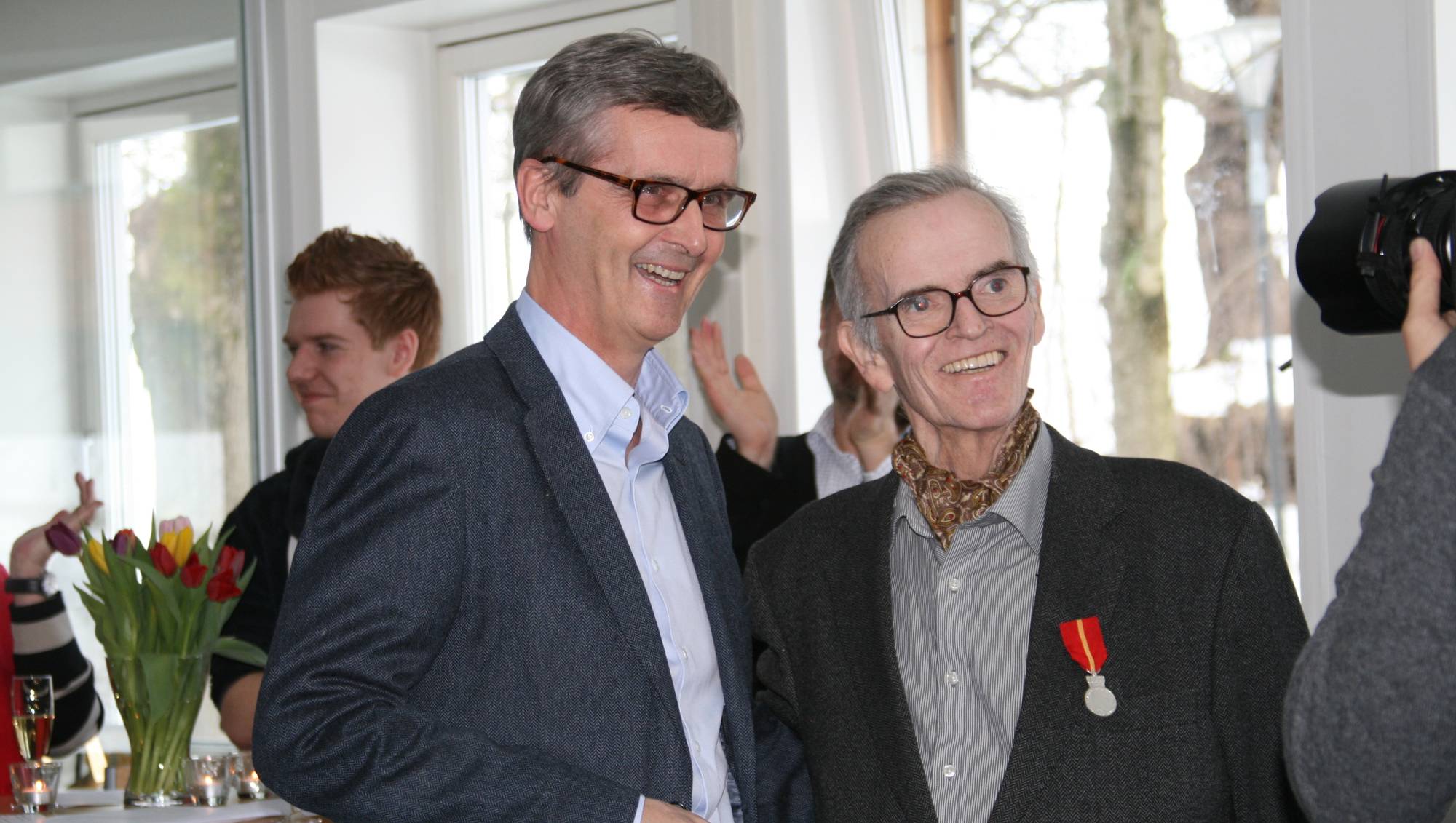 Andreas Diesen hedret med medalje – NRK Kultur og underholdning