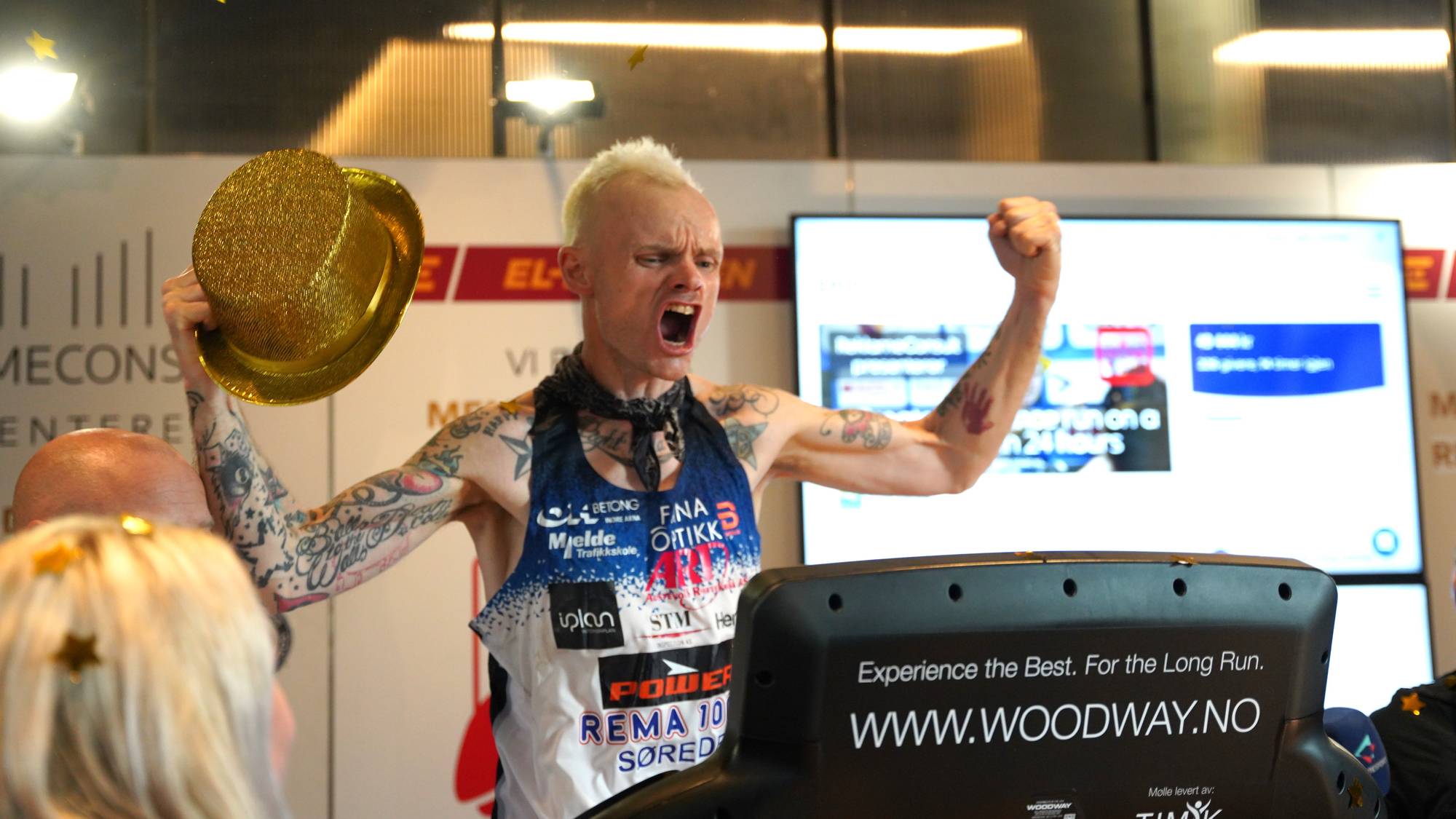 Bjørn Tore Taranger med verdensrekord på tredemølle – NRK Buskerud ...