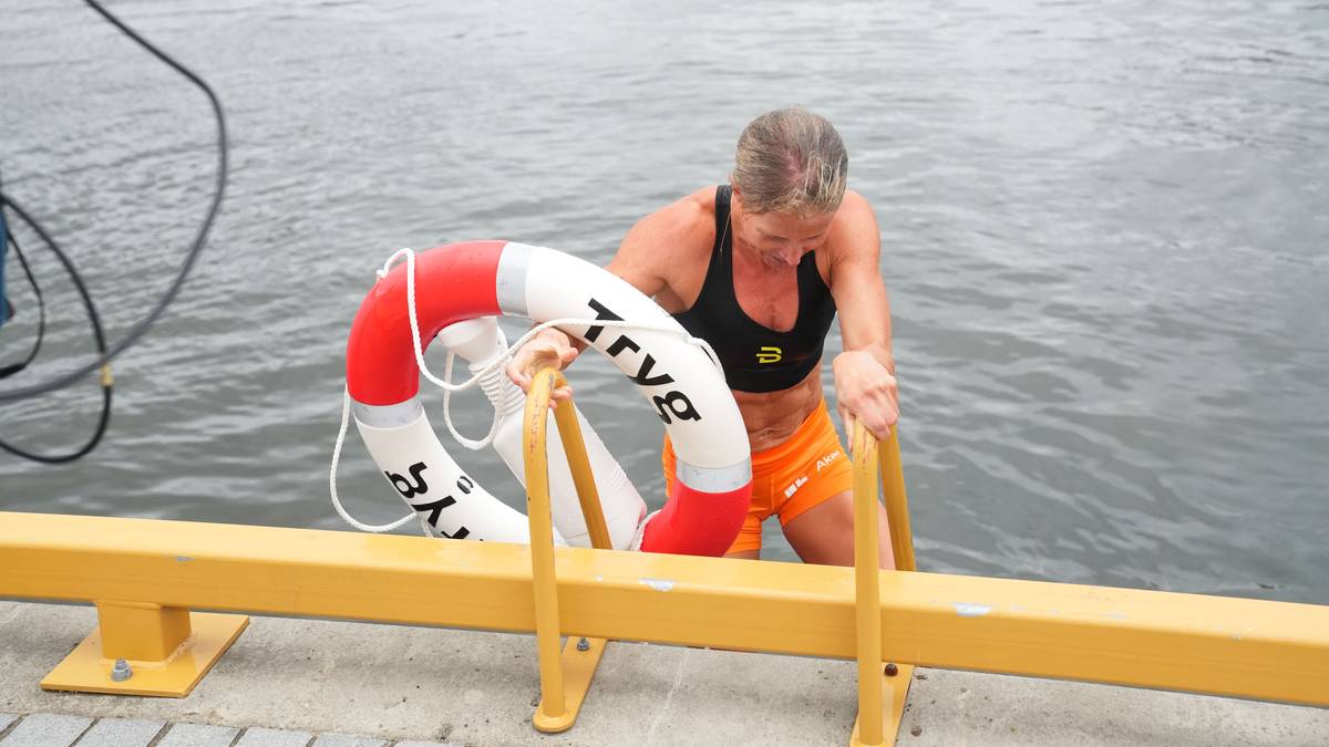 Blinkfestivalen: Astrid Øyre Slind måtte hoppe i havet etter veddemål mot Chris Jespersen – NRK ...