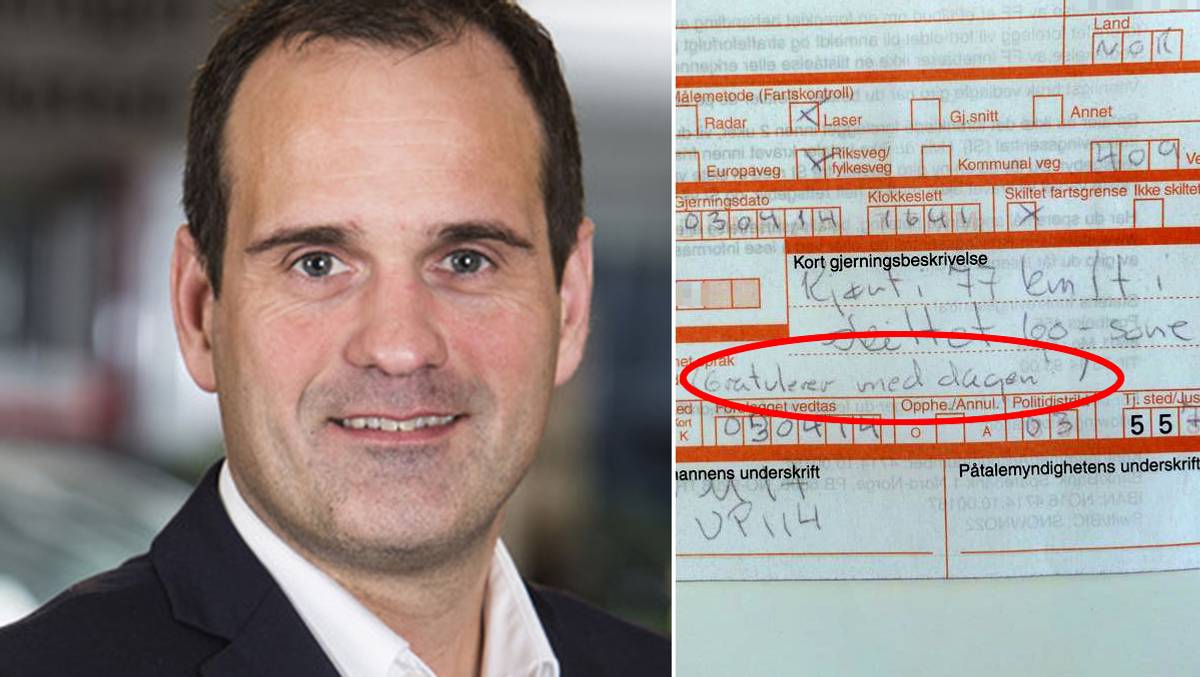Fikk bursdagshilsen på forelegget – NRK Østfold – Lokale nyheter, TV og ...