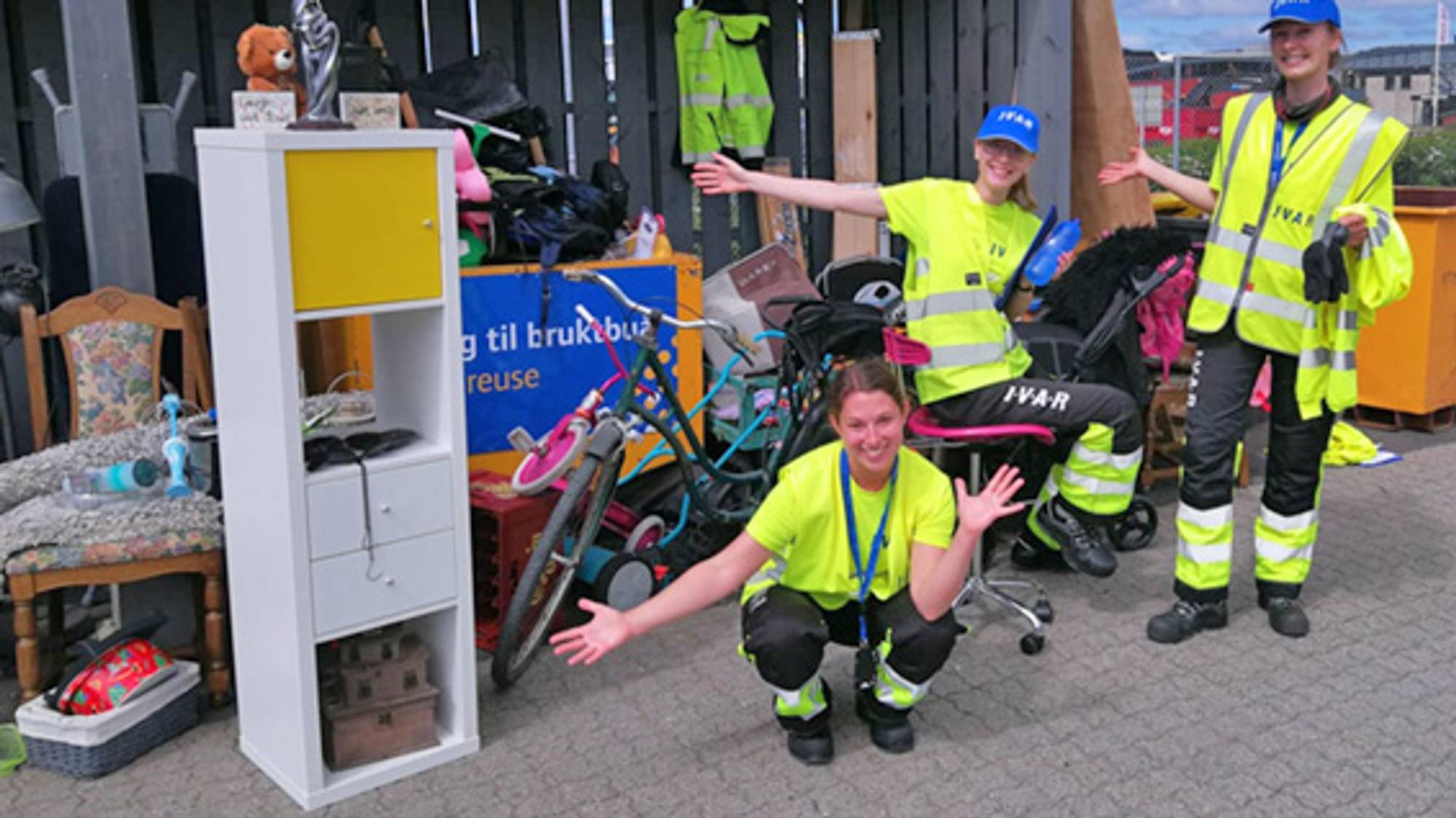 Kjøpesenteret R:Elsk i Sandnes er trolig Europas største for ombruk ...