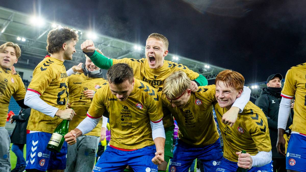 Remi-André Svindland sikret sensasjonelt opprykk til Eliteserien for ...