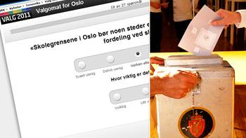 Slik fungerer NRKs valgomat – NRK Norge – Oversikt over nyheter fra ulike deler av landet