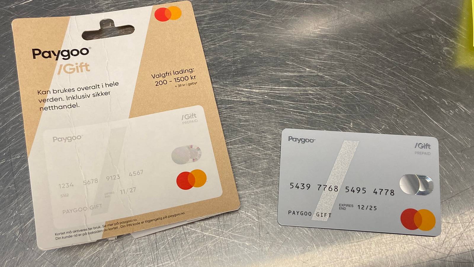 Føler seg lurt av gavekortet fra Paygoo – NRK Nordland