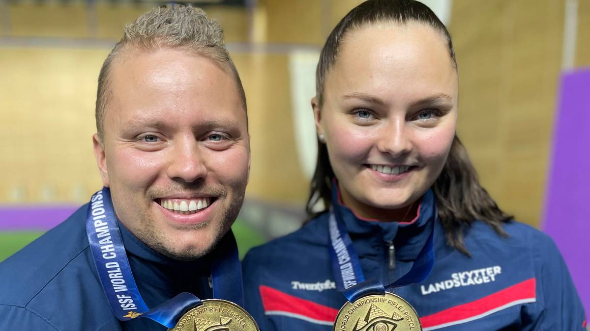 Simon Kolstad Claussen og Jenny Stene med gull i skyte-VM – Siste nytt ...