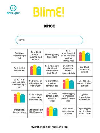 BlimE 2022 - Undervisningsopplegg – NRK Skole – Lærerike programmer og ...