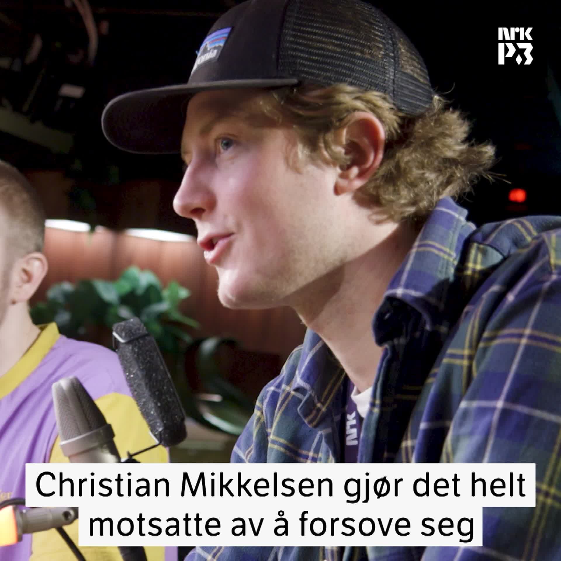 Christian Mikkelsen gjør det helt motsatte av å forsove seg – NRK