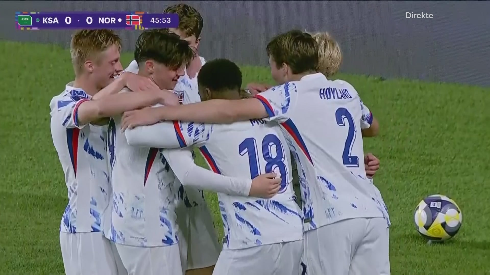 Norges U20-lag klarte uavgjort mot Saudi-Arabia – NRK Sport ...