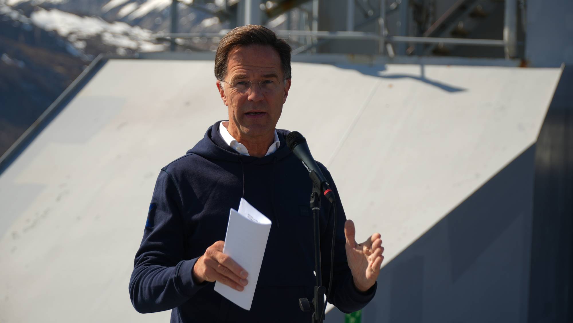 Natos generalsekretær Mark Rutte besøker Nord-Norge – NRK Troms og Finnmark
