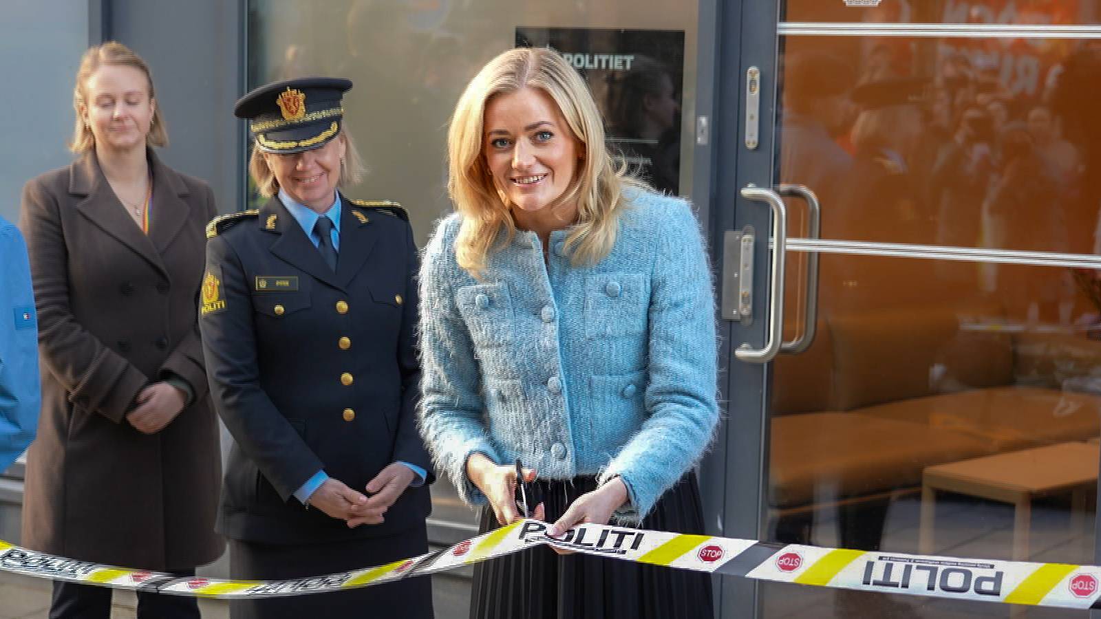 På Mortensrud er det åpnet en ny politipost som skal forebygge ...