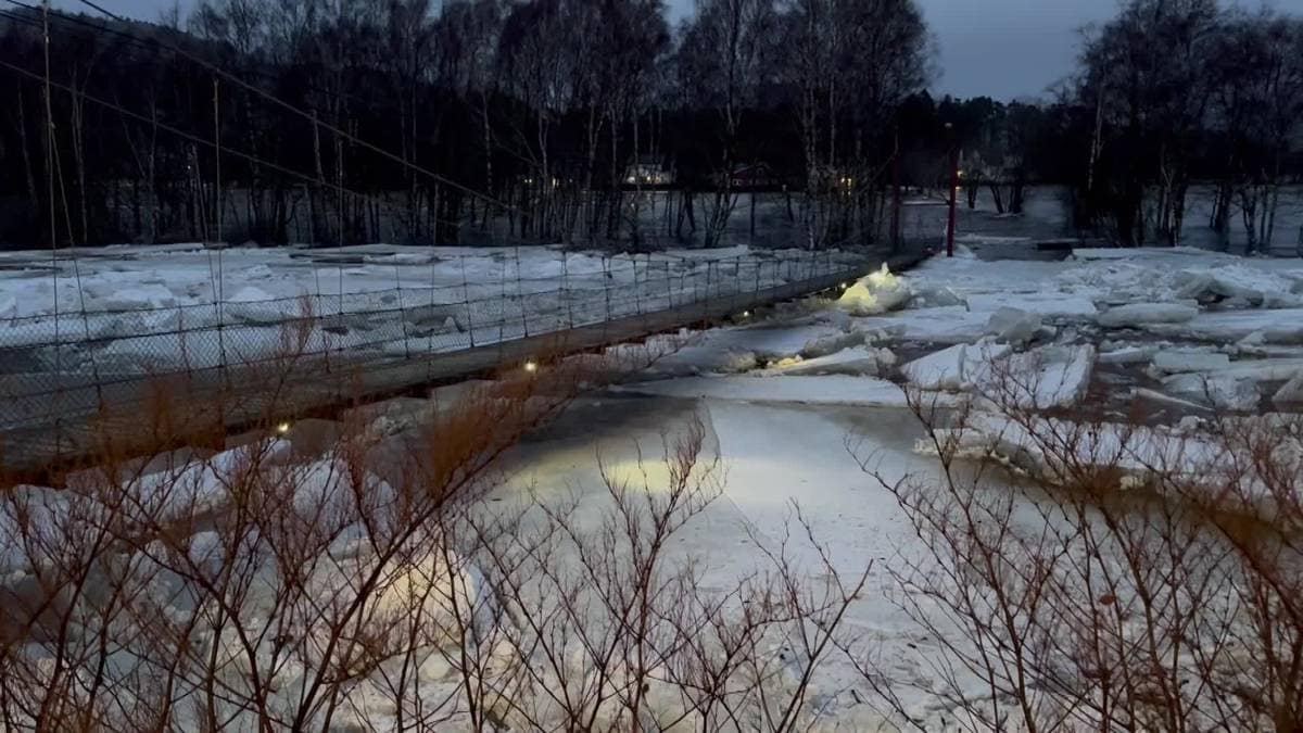 Gangbro i Lyngdal skal sjekkes for skader – NRK Sørlandet – Lokale ...