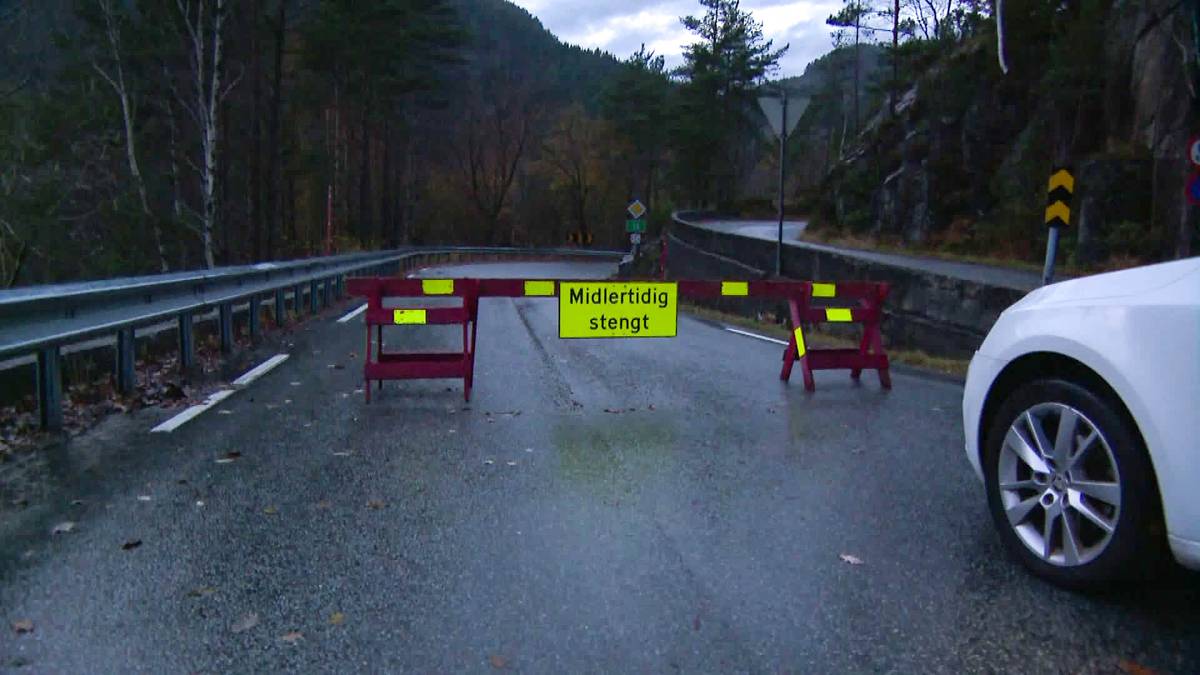 Rv 13 er enda stengt – NRK Rogaland – Lokale nyheter, TV og radio