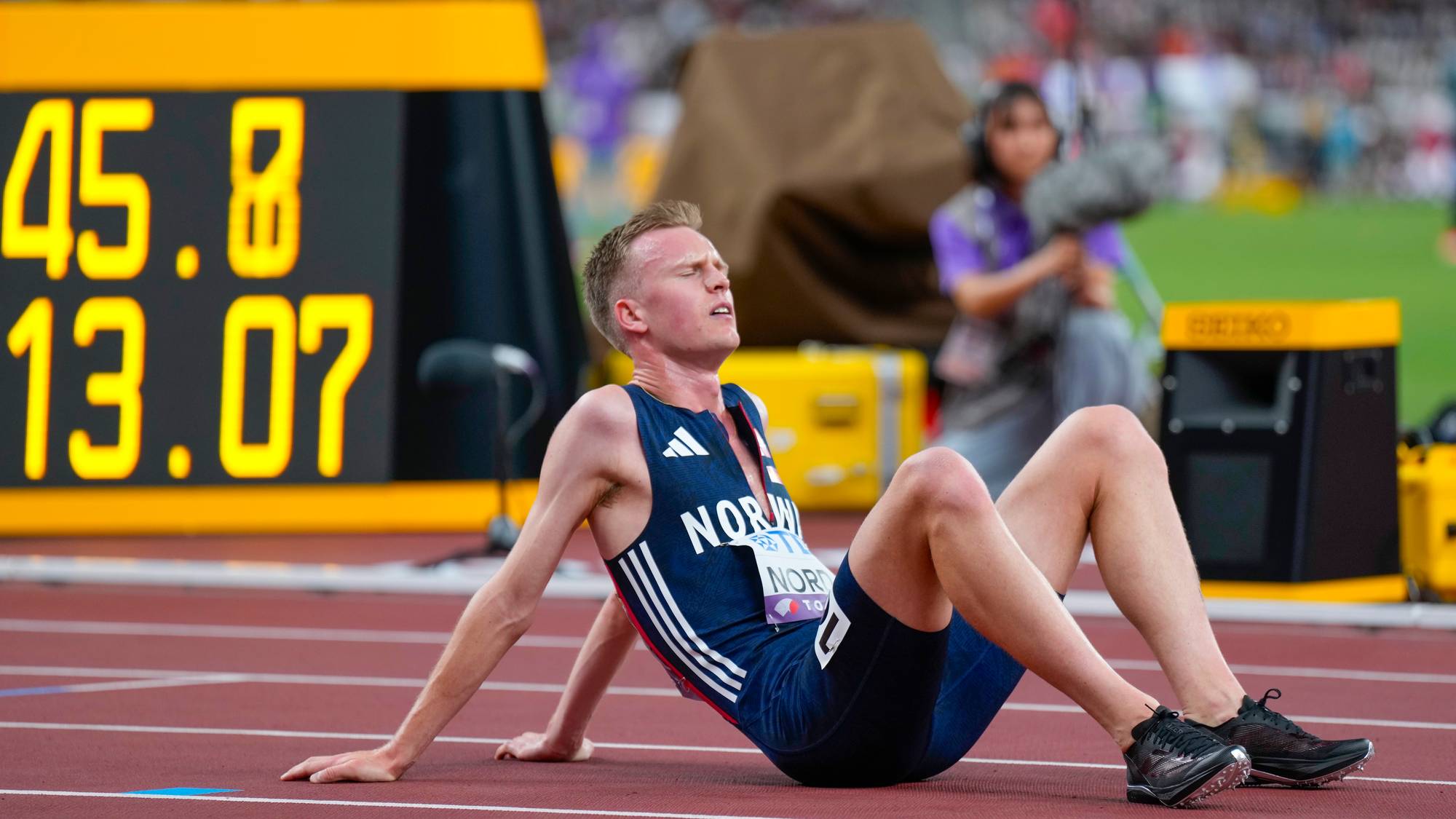 VM i friidrett i Tokyo 2025: Narve Gilje Nordås slått ut på 5000 meter – Friidretts-VM 2025