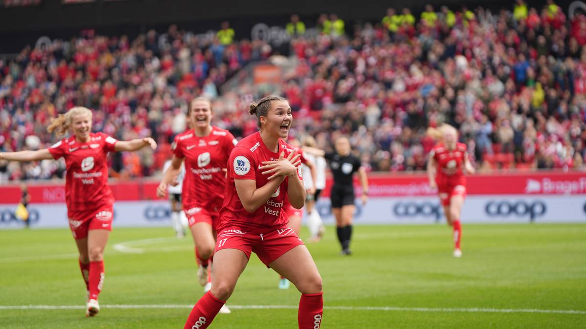 2-1 til Brann – NRK Vestland