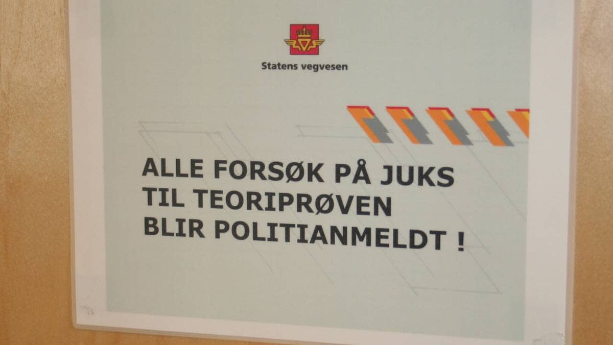 Juksa på teoriprøva – NRK Vestland