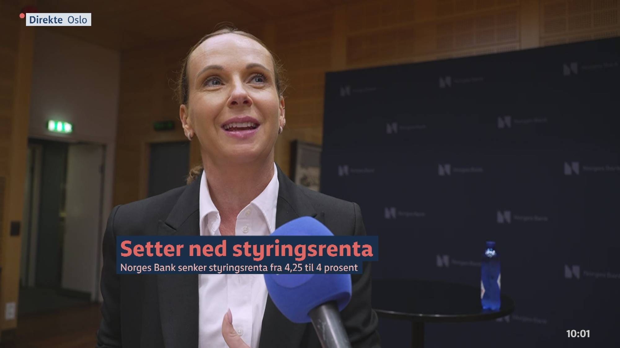 Noregs Bank kuttar renta til 4 prosent – NRK Norge – Oversikt over nyheter fra ulike deler av landet