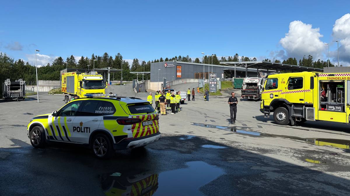 Evakuert etter gasslekkasje: – Skummel gass – NRK Trøndelag – Lokale ...