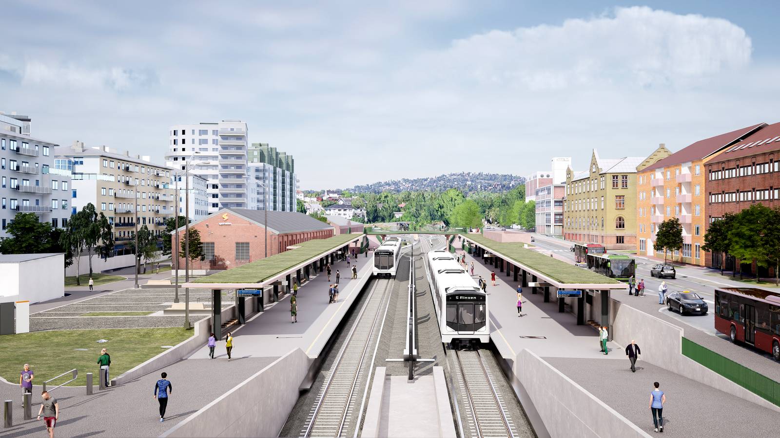 Slik blir T-banetilbudet bedre når Fornebubanen åpner – Stor-Oslo