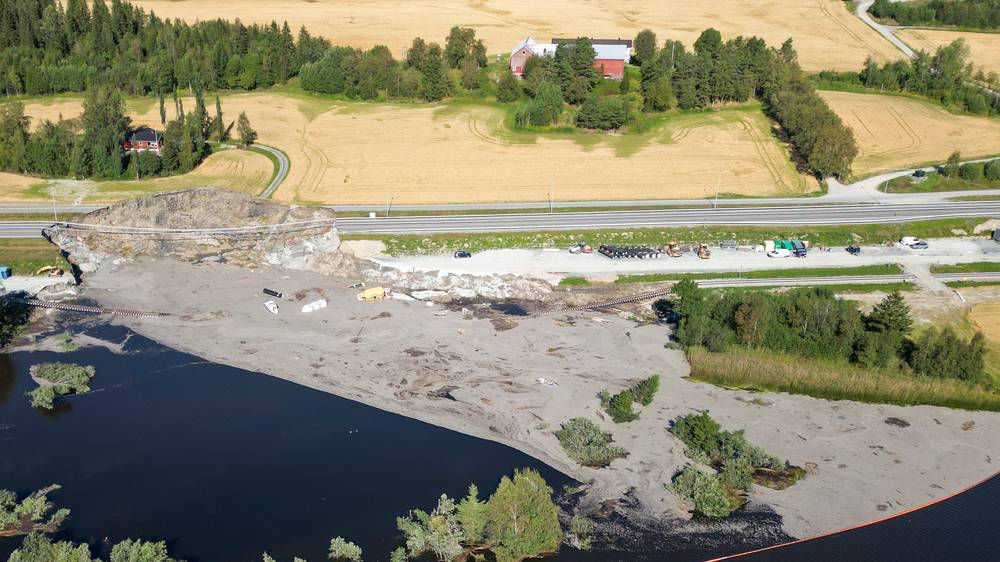 Fremdeles evakuert etter skred i Levanger – NRK Trøndelag – Lokale ...