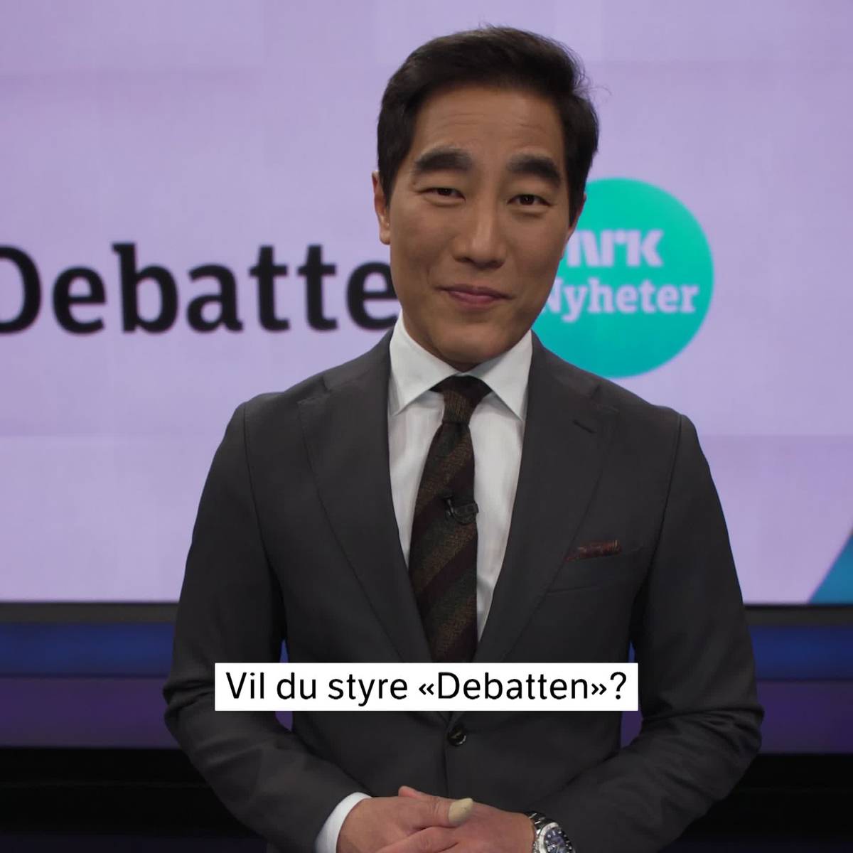 Vil du lage Debatten sammen med Fredrik Solvang? – NRK Norge – Oversikt over nyheter fra ulike ...