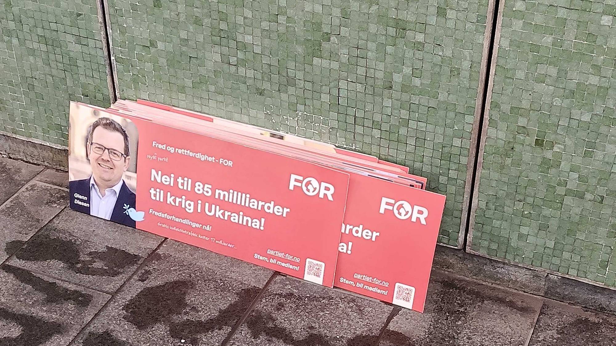 Nytt politisk parti nektar å oppgi kven som betalar for stor kampanje ...