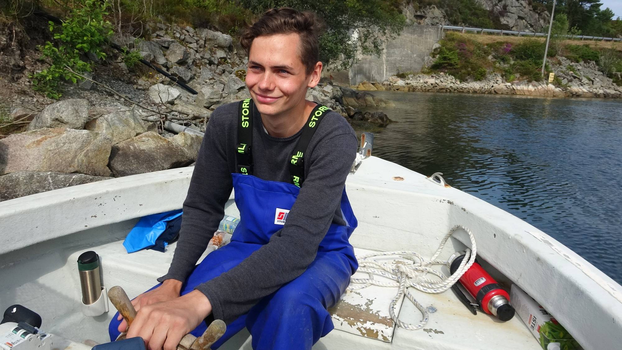 Ole Marcus (20) tjener 34 kroner på én fisk – NRK Vestland