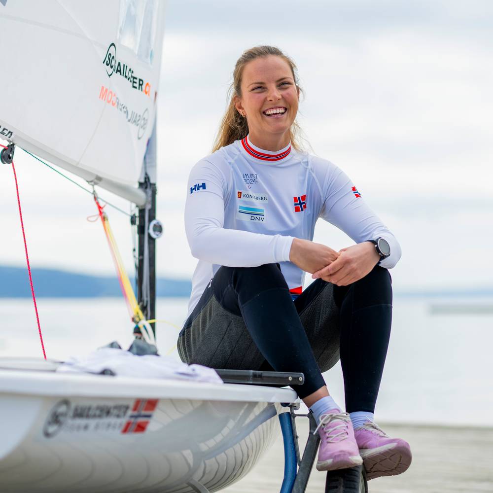 OL i Paris 2024: Line Flem Høst vant bronsemedalje i seiling laser for ...