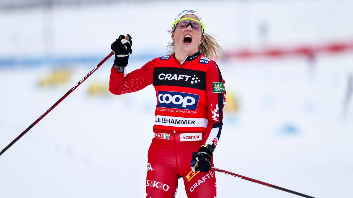 Johaug tar første seier verdenscupseier på 1000 dager – Siste nytt – NRK
